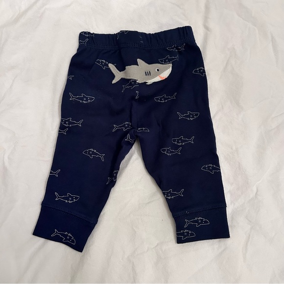 Carter's | Bottoms | Kid Child Navy Shark Pant 3ml | Poshmark